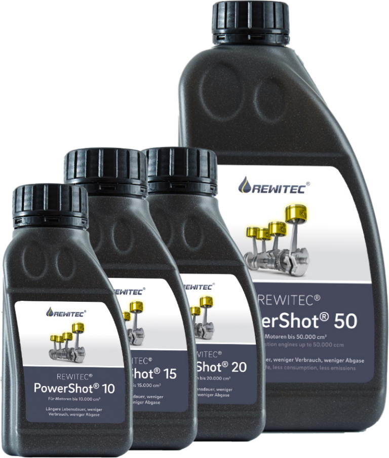 REWITEC® PowerShot® - Efficiency for your vehicles / fleet